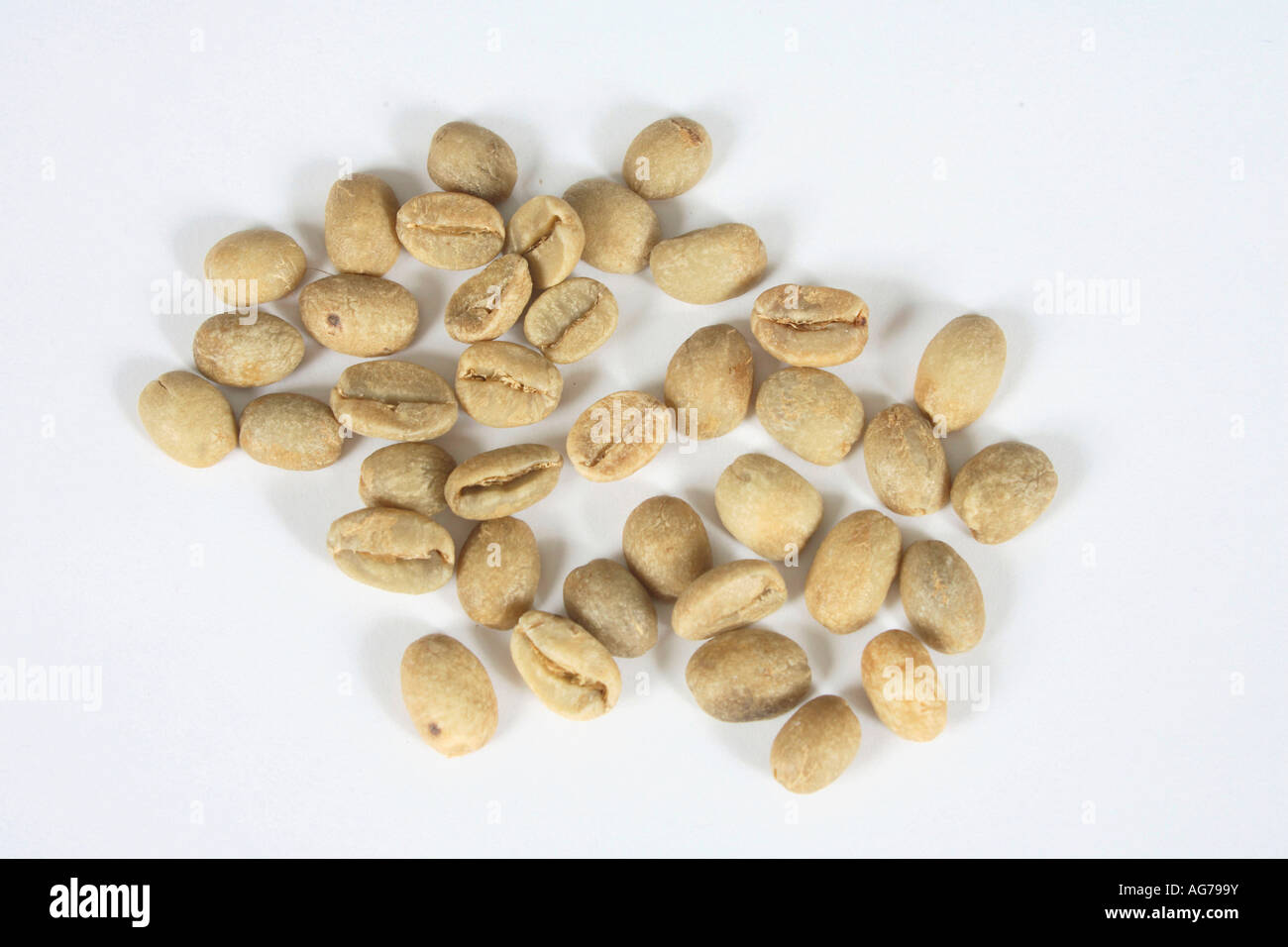 Coffee beans Indonesia Kopi Luwak raw Coffea arabica Stock Photo - Alamy