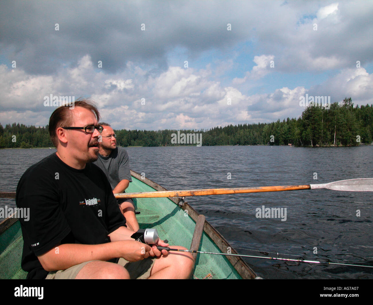 Angling men hi-res stock photography and images - Alamy