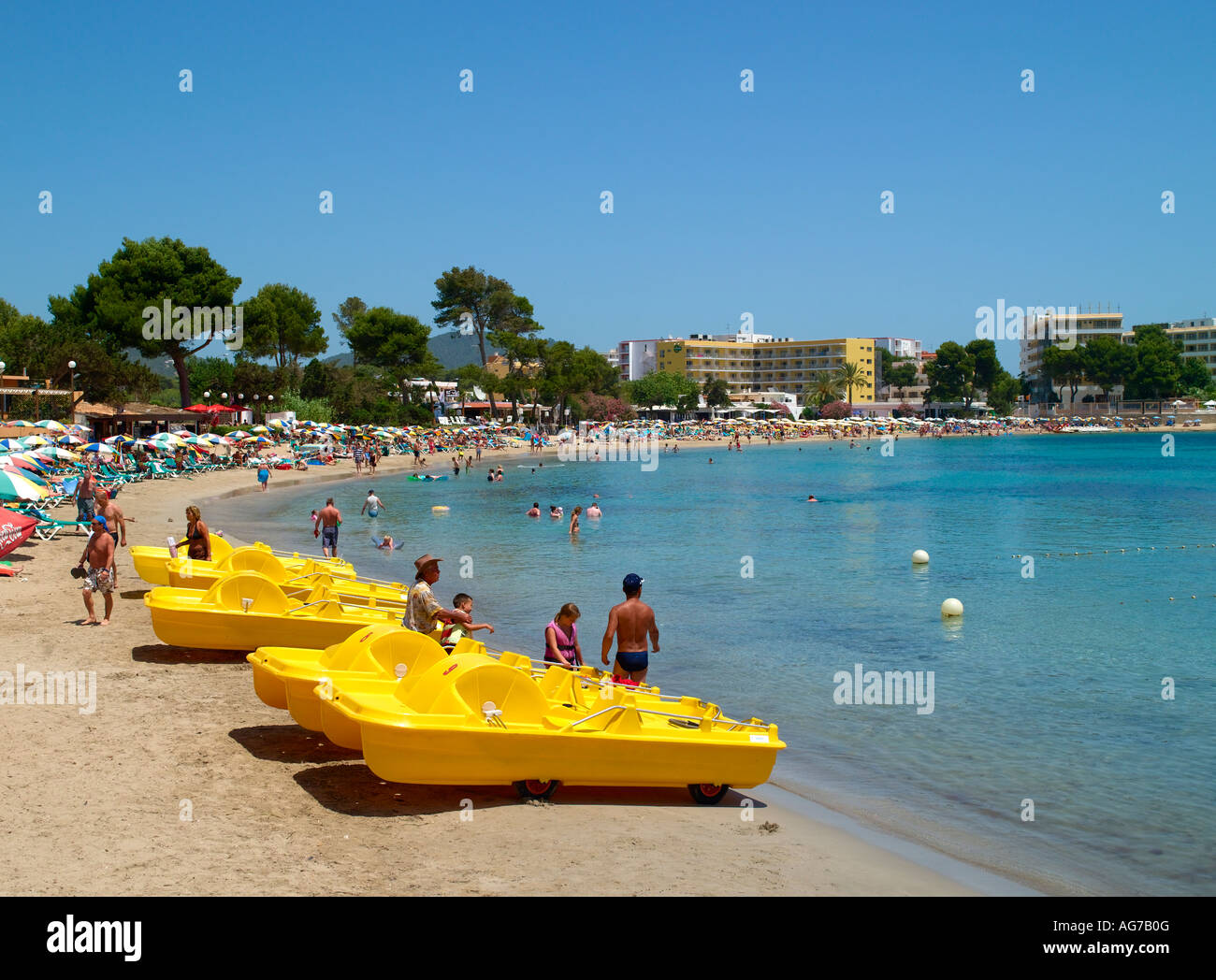 Es Canar, Ibiza Stock Photo - Alamy