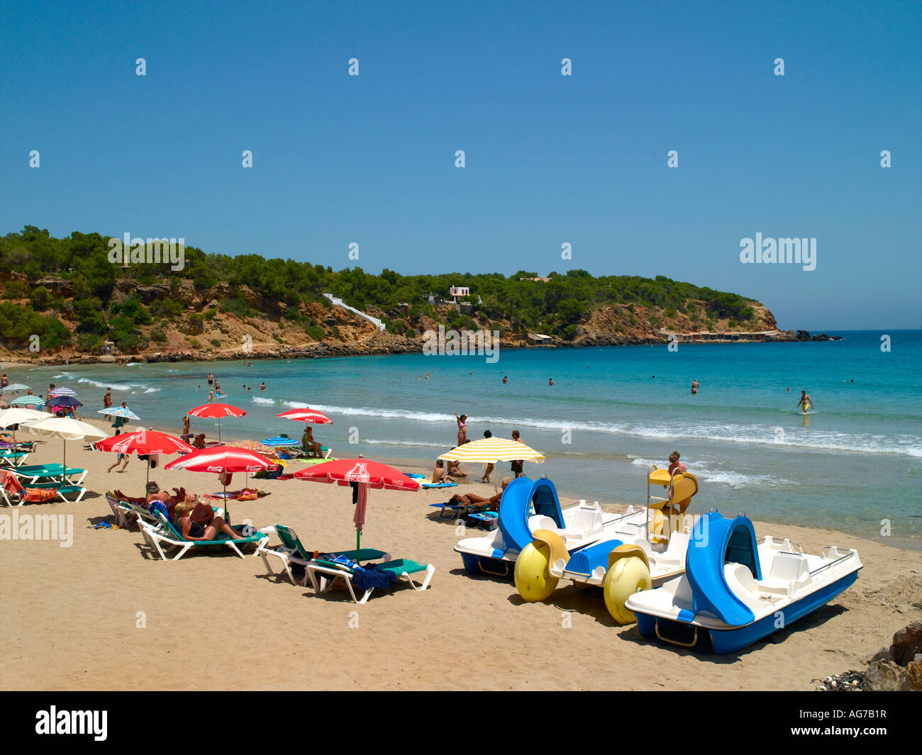 Cala llenya resort ibiza hi-res stock photography and images - Alamy
