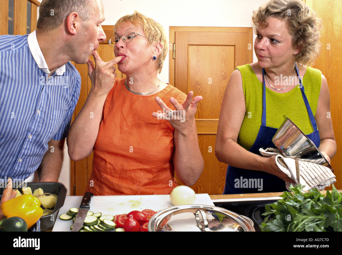 Jealous scene hi-res stock photography and images - Alamy