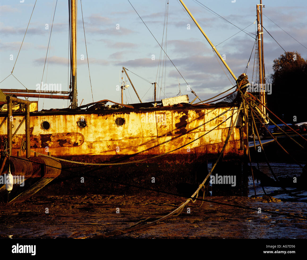 Rusting Boats 2 Stock Photo - Alamy