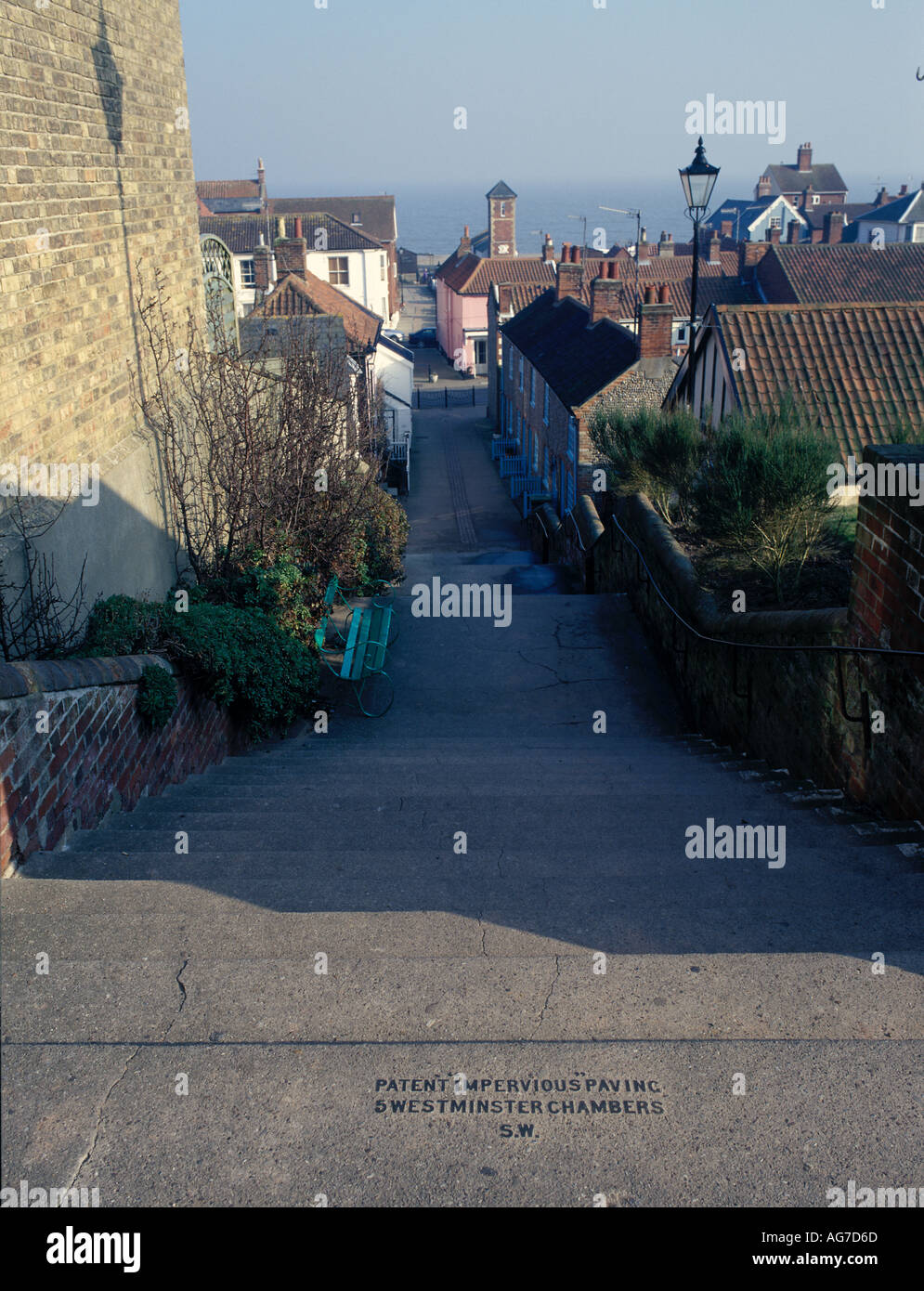 Town Steps at Aldeburgh Stock Photo - Alamy