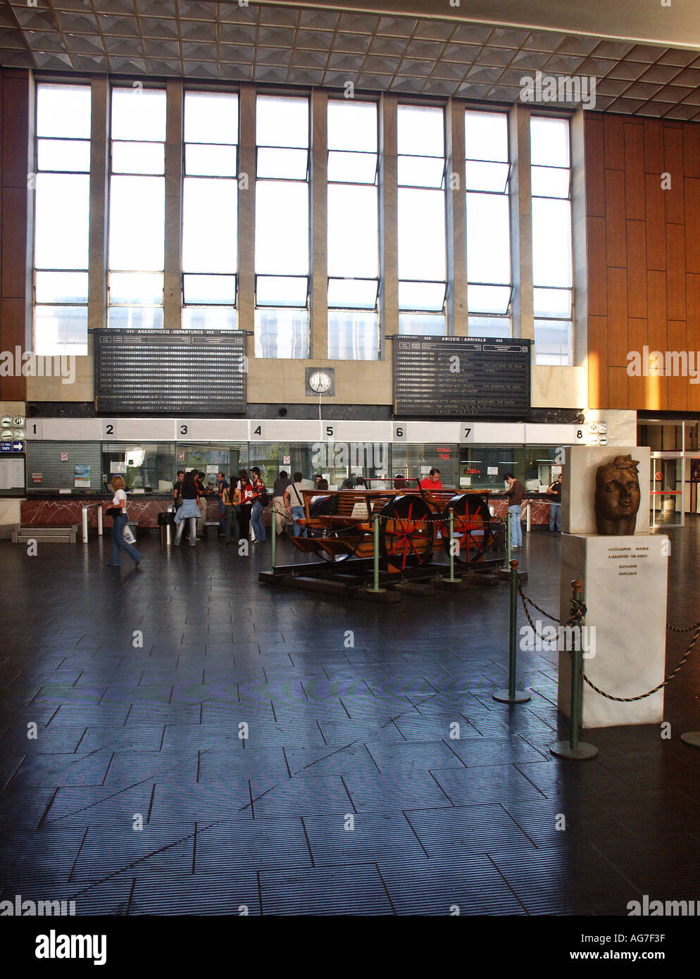 Thessaloniki railway station hi-res stock photography and images - Alamy