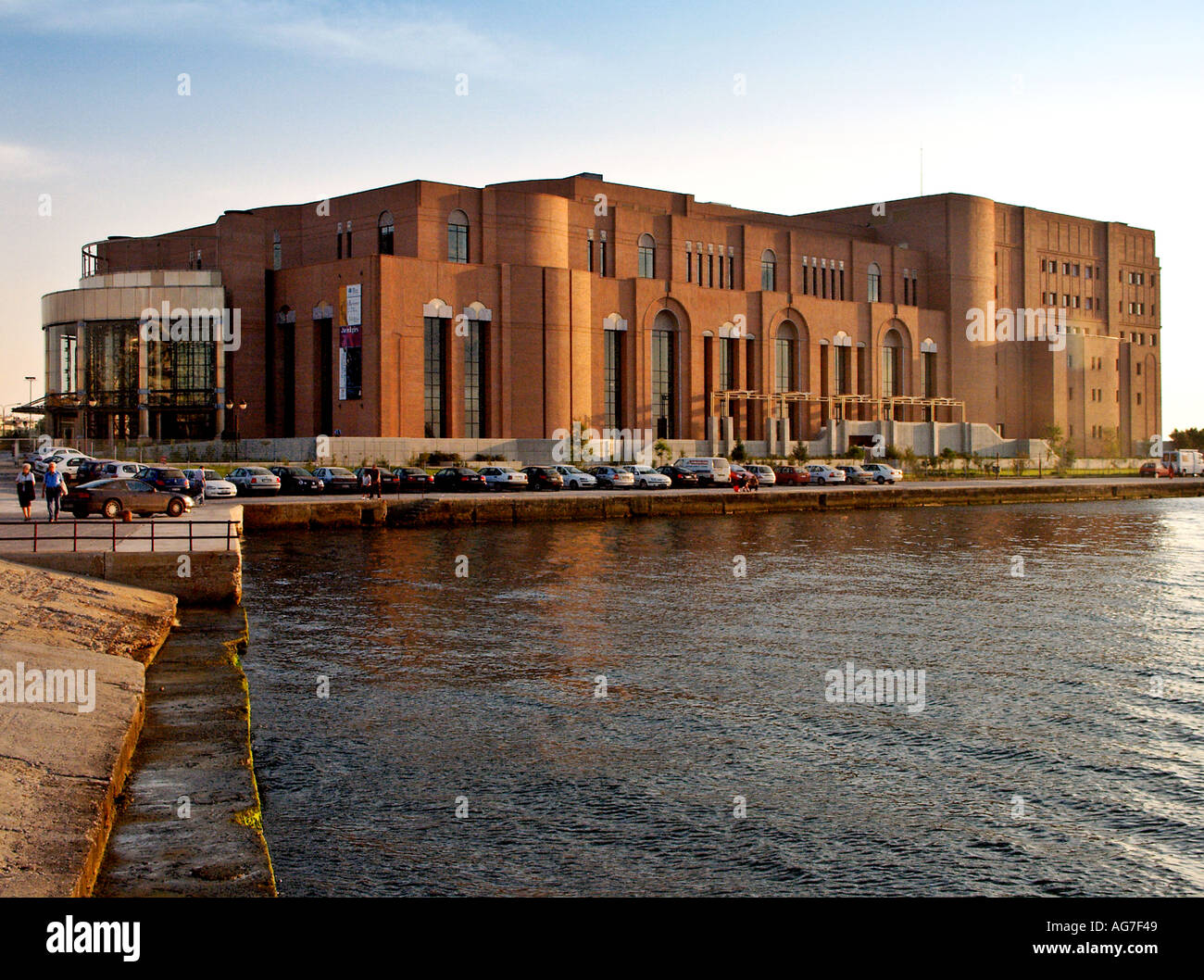 Megaro Mousikis Cultural Center Thessaloniki Greece Europe Stock Photo ...