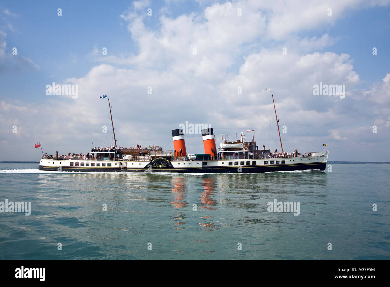 Waverly Paddle Steamer is the last ocean going paddle steamer seen in ...