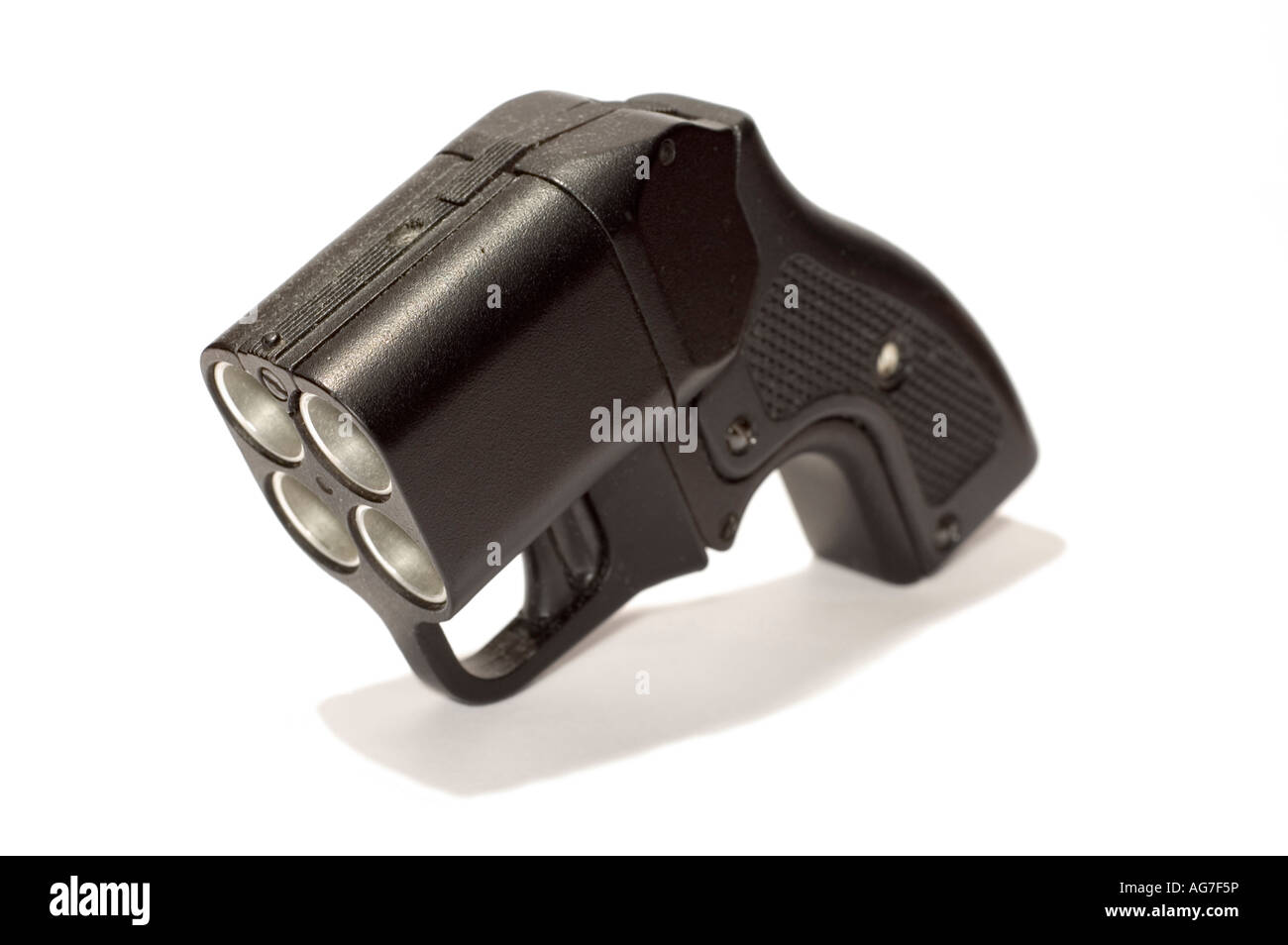 Black gun weapon Cut Out Stock Images & Pictures - Alamy