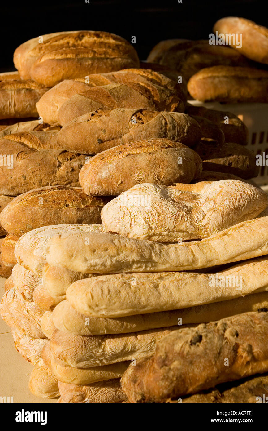 Various types loaves bread hi-res stock photography and images - Alamy