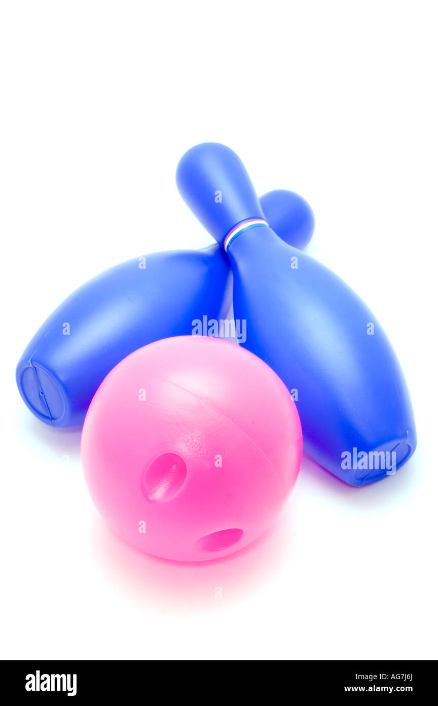 Skittles bowling on white hi-res stock photography and images - Alamy