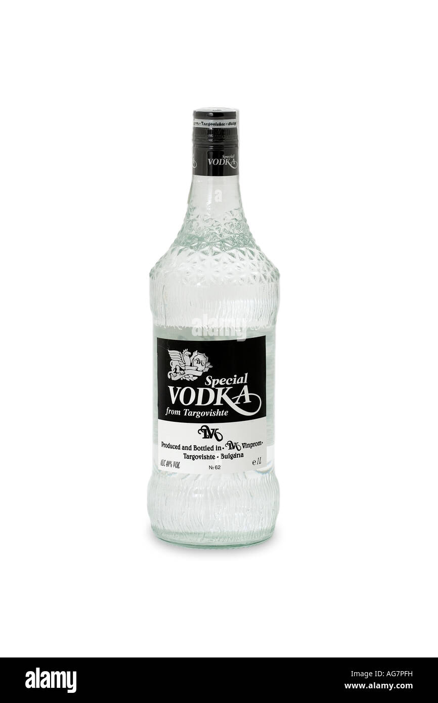 Special Vodka Targovishte Stock Photo - Alamy