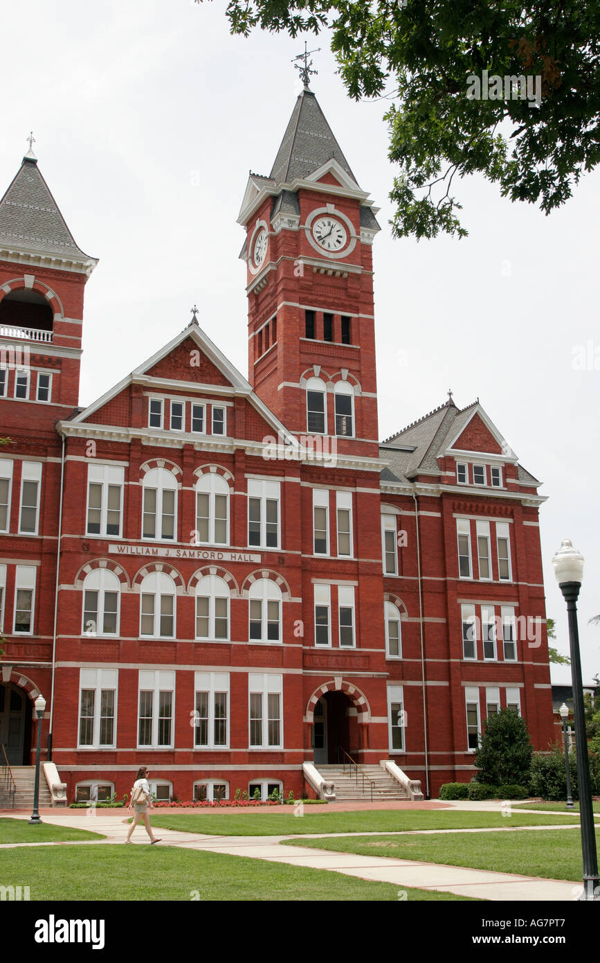 Auburn University Alabama,campus,Samford Hall Clock Tower,education ...