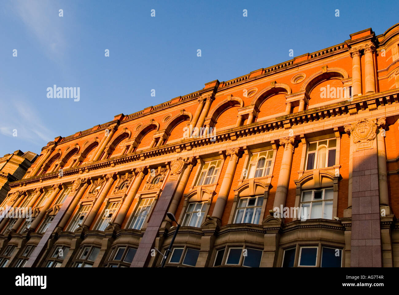 Victorian architecture in Manchester, England uk Stock Photo - Alamy
