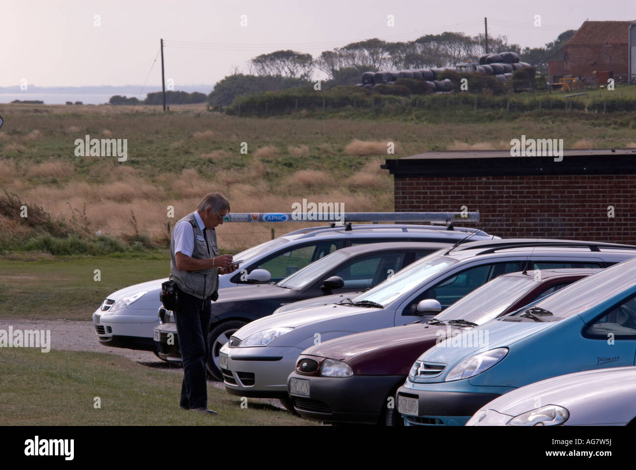 Issuing a "parking ticket Stock Photo - Alamy