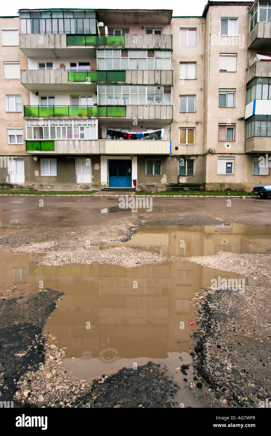 Flooded district after the rain Stock Photo - Alamy