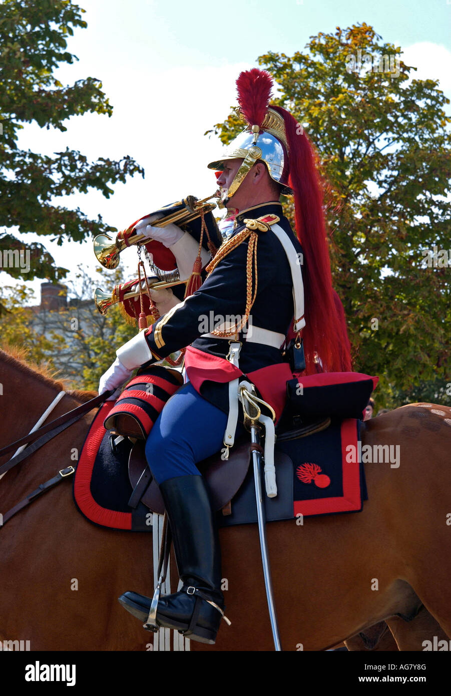 French republican guard hi-res stock photography and images - Alamy
