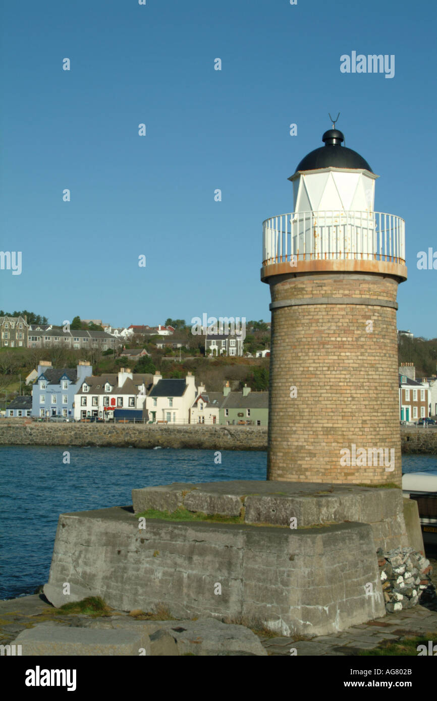 The Harbour Portpatrick Galloway Scotland Stock Photo - Alamy