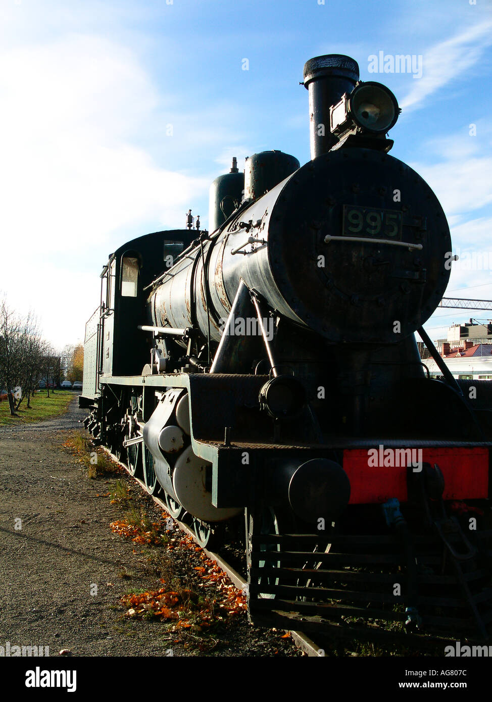 Historic steam train on display hi-res stock photography and images - Alamy
