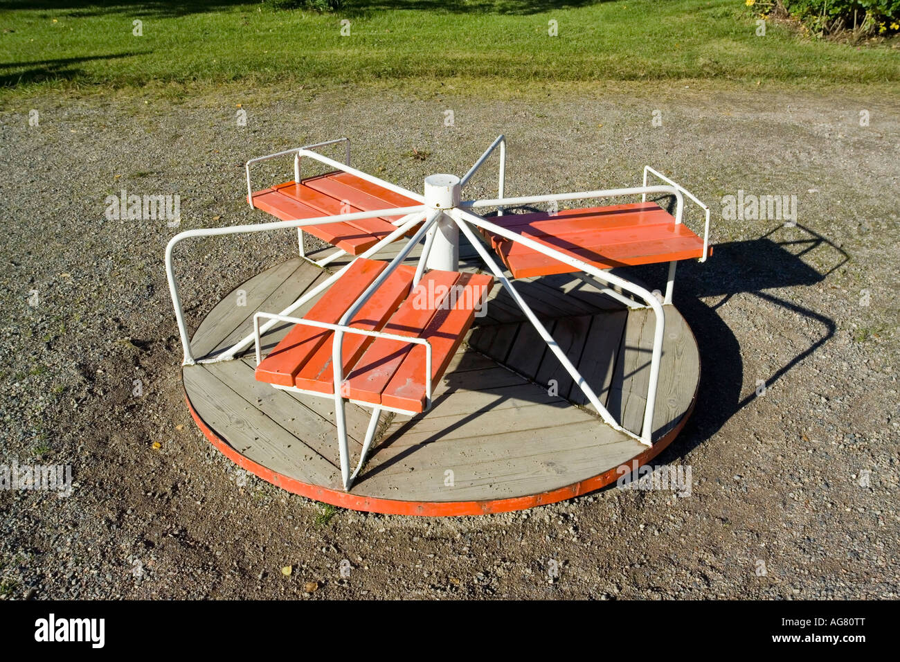 Child childhood children play playground playing roundabout hi-res ...