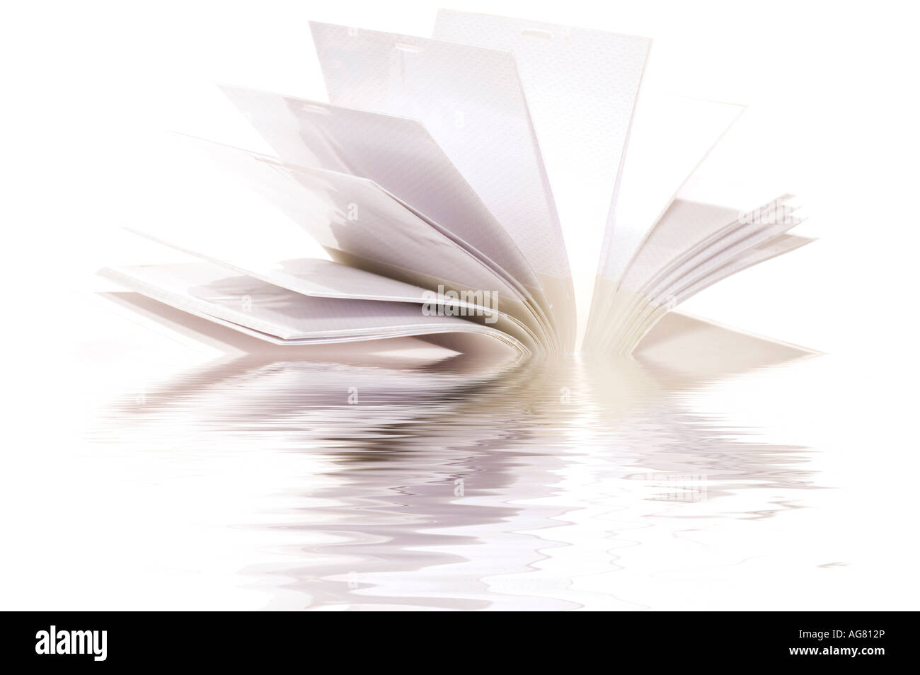 series object on white isolated photograph album Stock Photo - Alamy