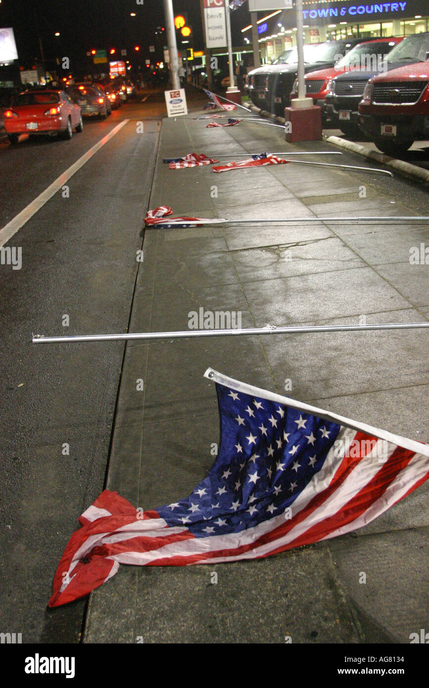 American flag on ground hi-res stock photography and images - Alamy