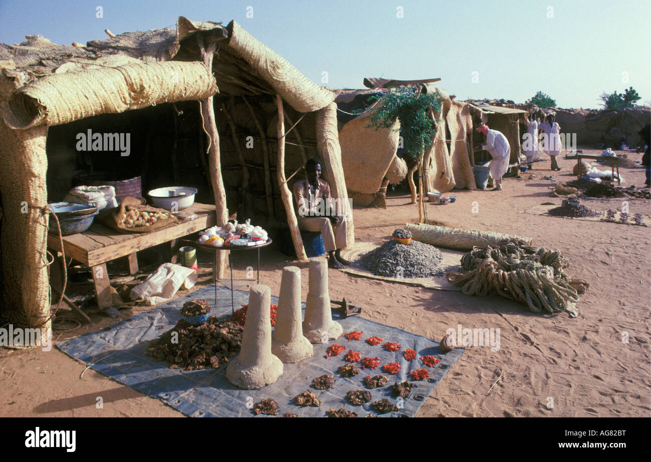 Niger fachi people in desert hi-res stock photography and images - Alamy