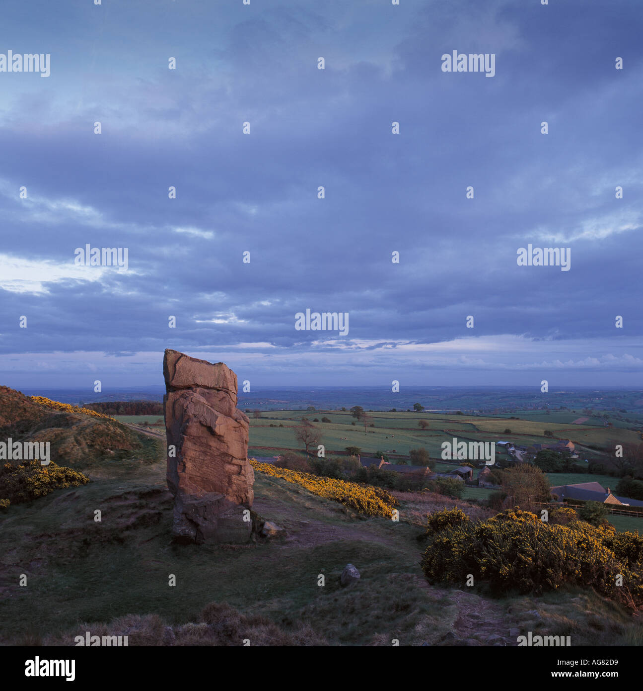 Alport Stone Derbyshire Stock Photo - Alamy
