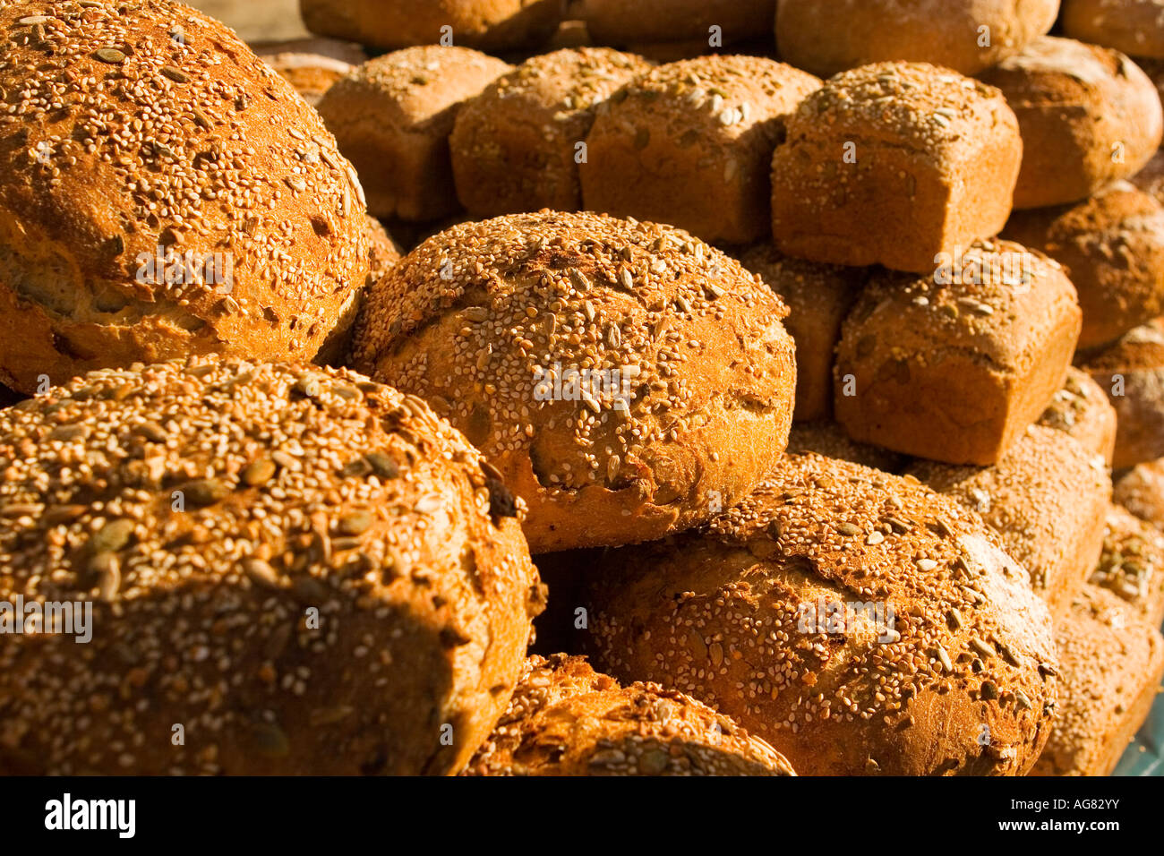 Various types loaves bread hi-res stock photography and images - Alamy