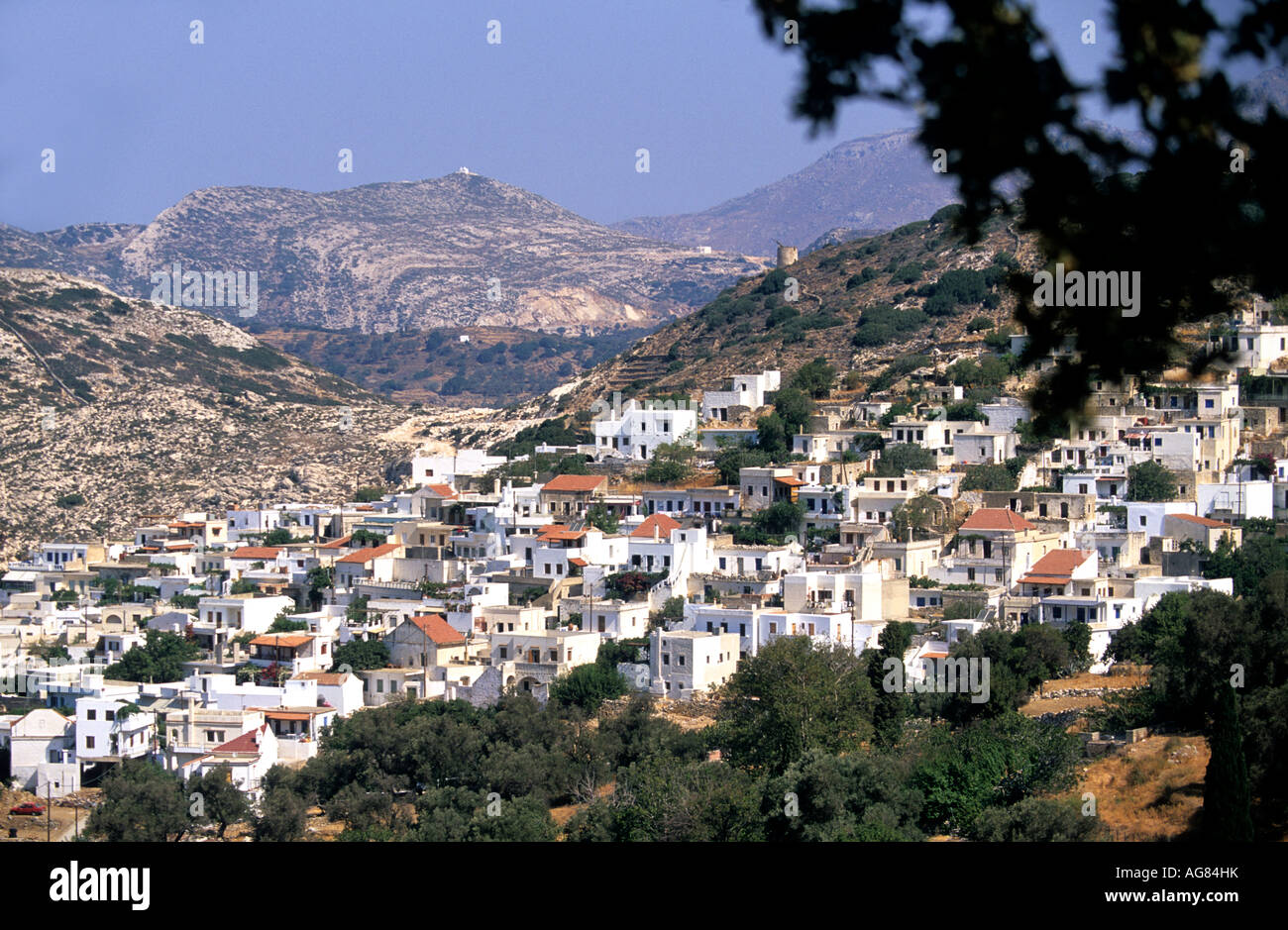 Filoti village naxos island hi-res stock photography and images - Alamy