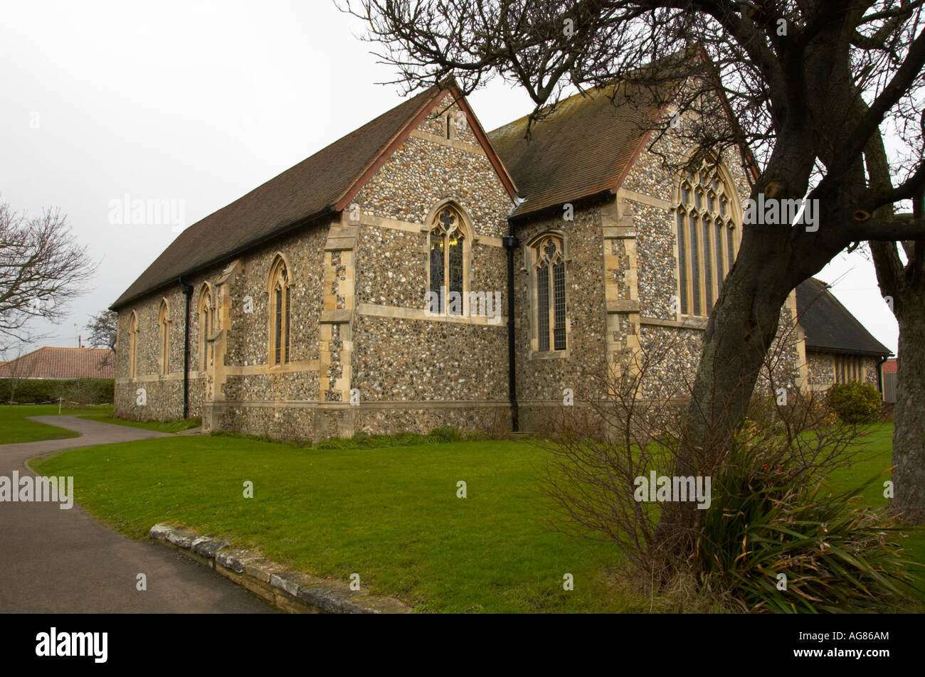 Lancing Parish Church Stock Photo - Alamy