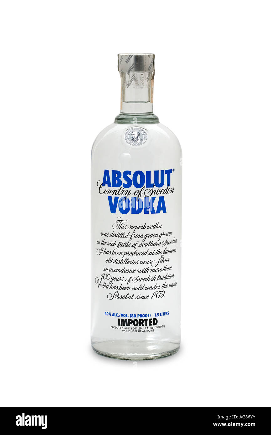 Vodka sweden Cut Out Stock Images & Pictures - Alamy