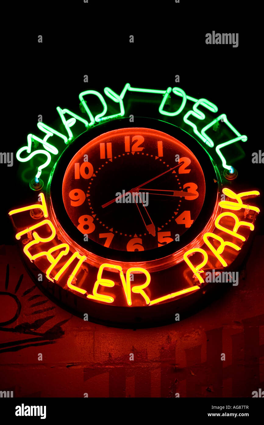 Shady Dell RV Park Bisbee Arizona Stock Photo - Alamy