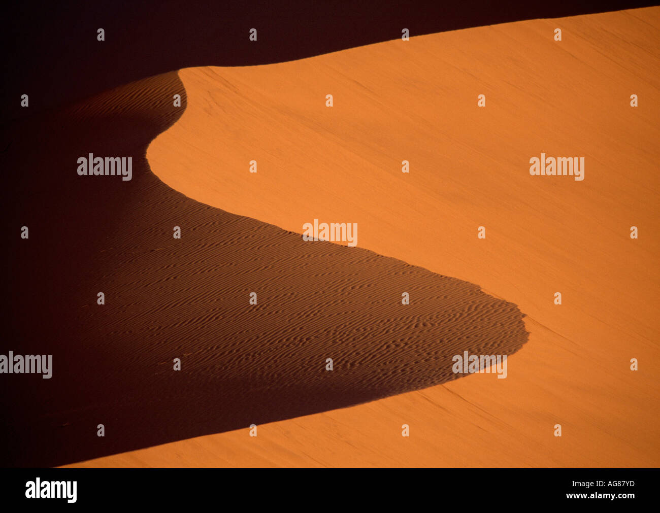 Sand-dune in Namibia, Sossusvlei, dune, Africa Stock Photo - Alamy