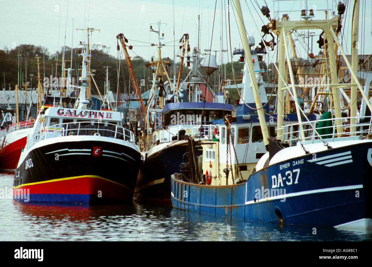 Fishing Trawlers Howth County Dublin Ireland Stock Photo - Alamy