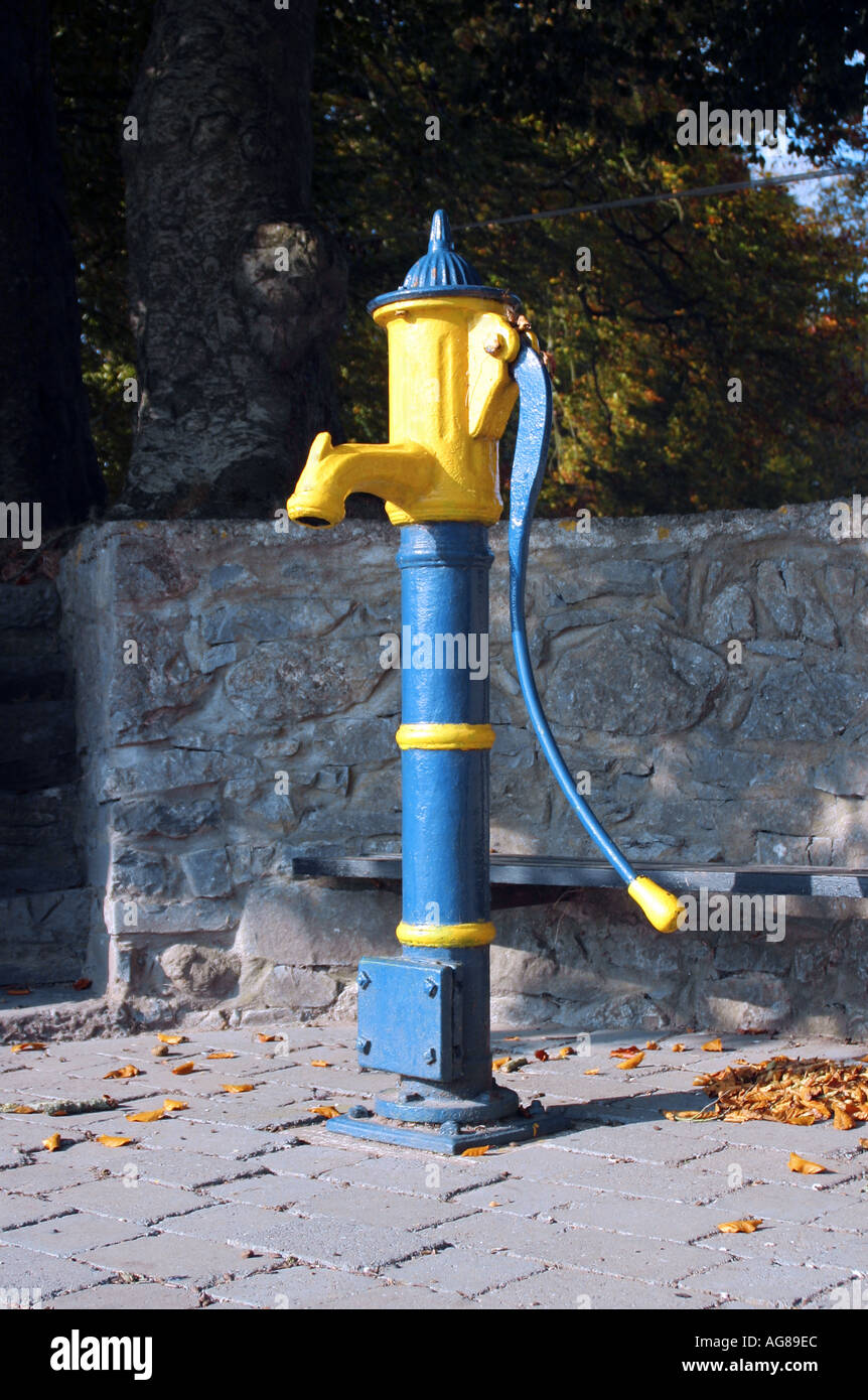 Old Village Pump Ireland Stock Photo - Alamy