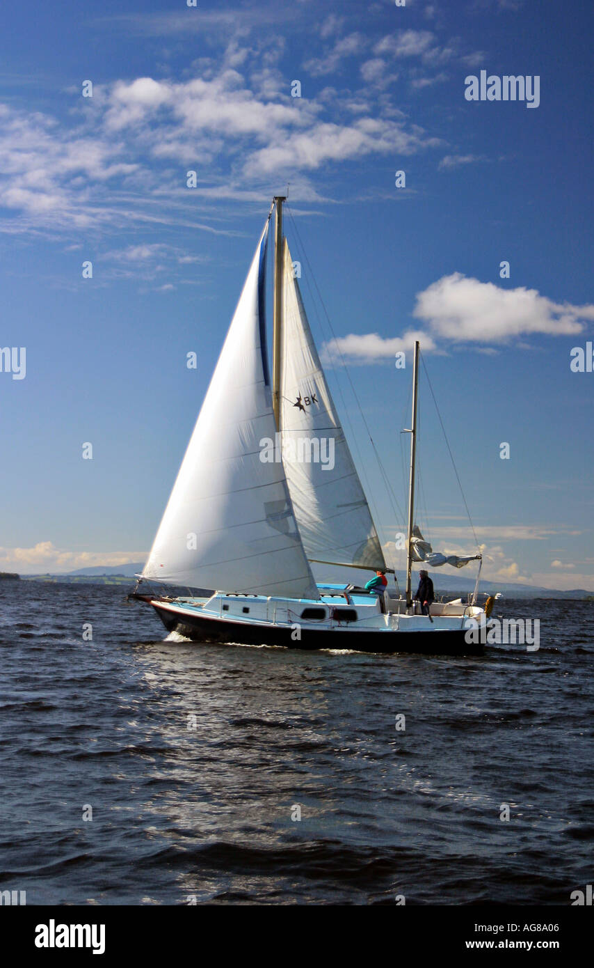 Boat choppy water ireland hi-res stock photography and images - Alamy