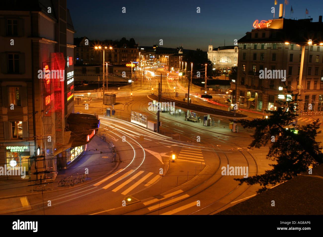 Central central square in zurich hi-res stock photography and images ...