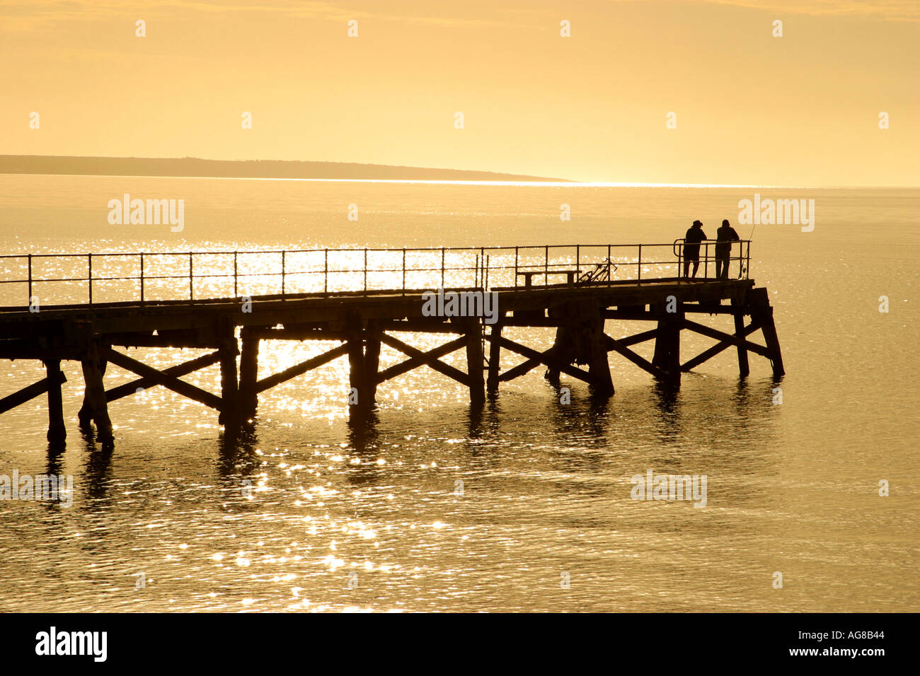 Jetty with sunrise High resolution digital camera photo Stock Photo - Alamy