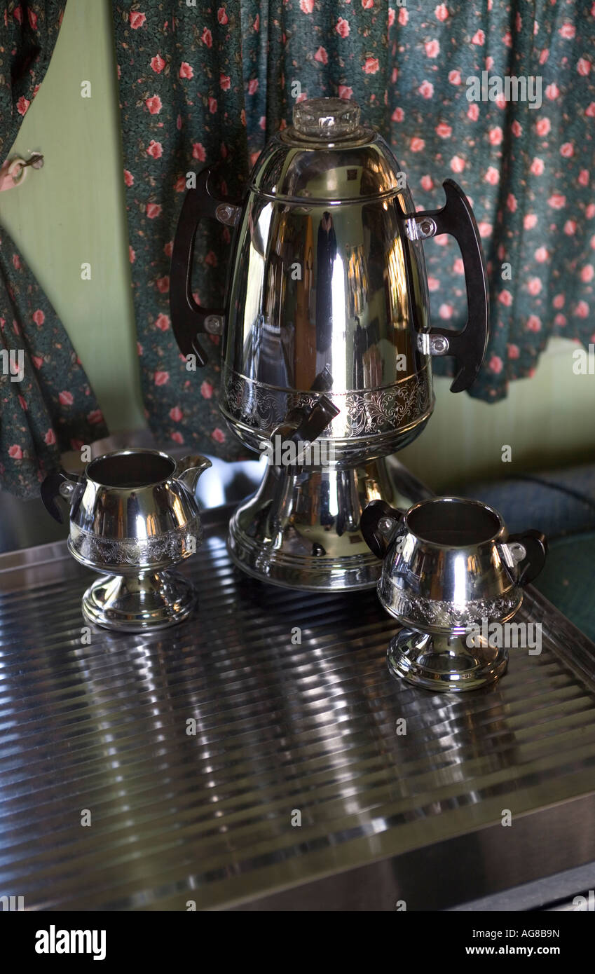 Interior of the 1949 Airstream Trailer Shady Dell RV Park Bisbee ...