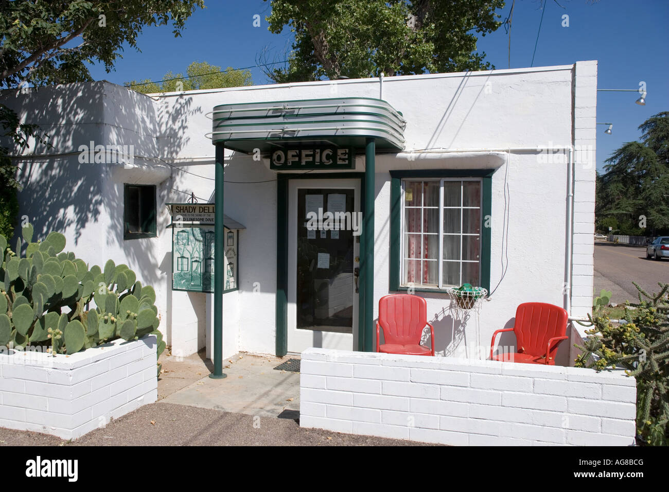 Office Building Shady Dell RV Park Bisbee Arizona Stock Photo - Alamy