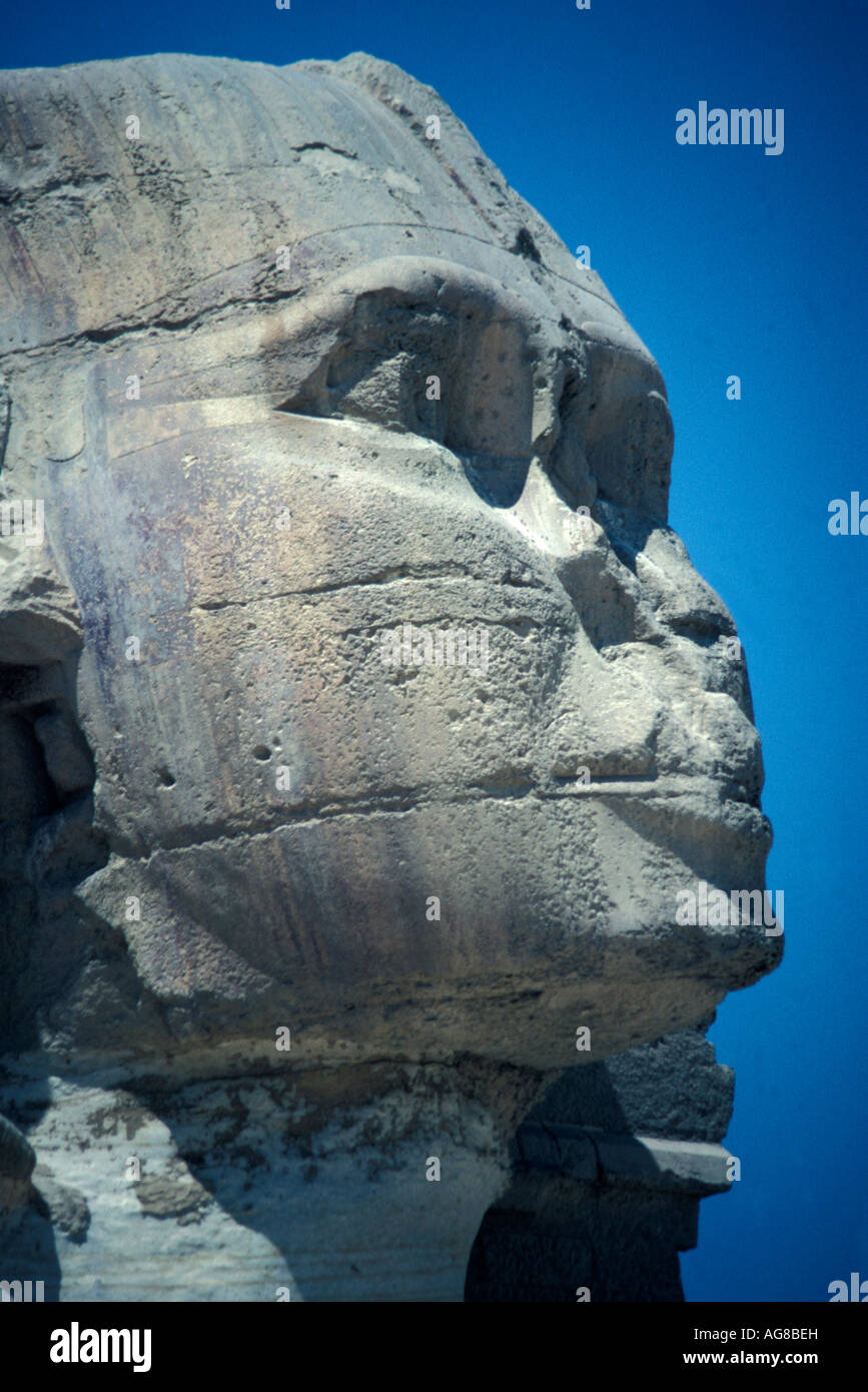 Face of the sphinx hi-res stock photography and images - Alamy