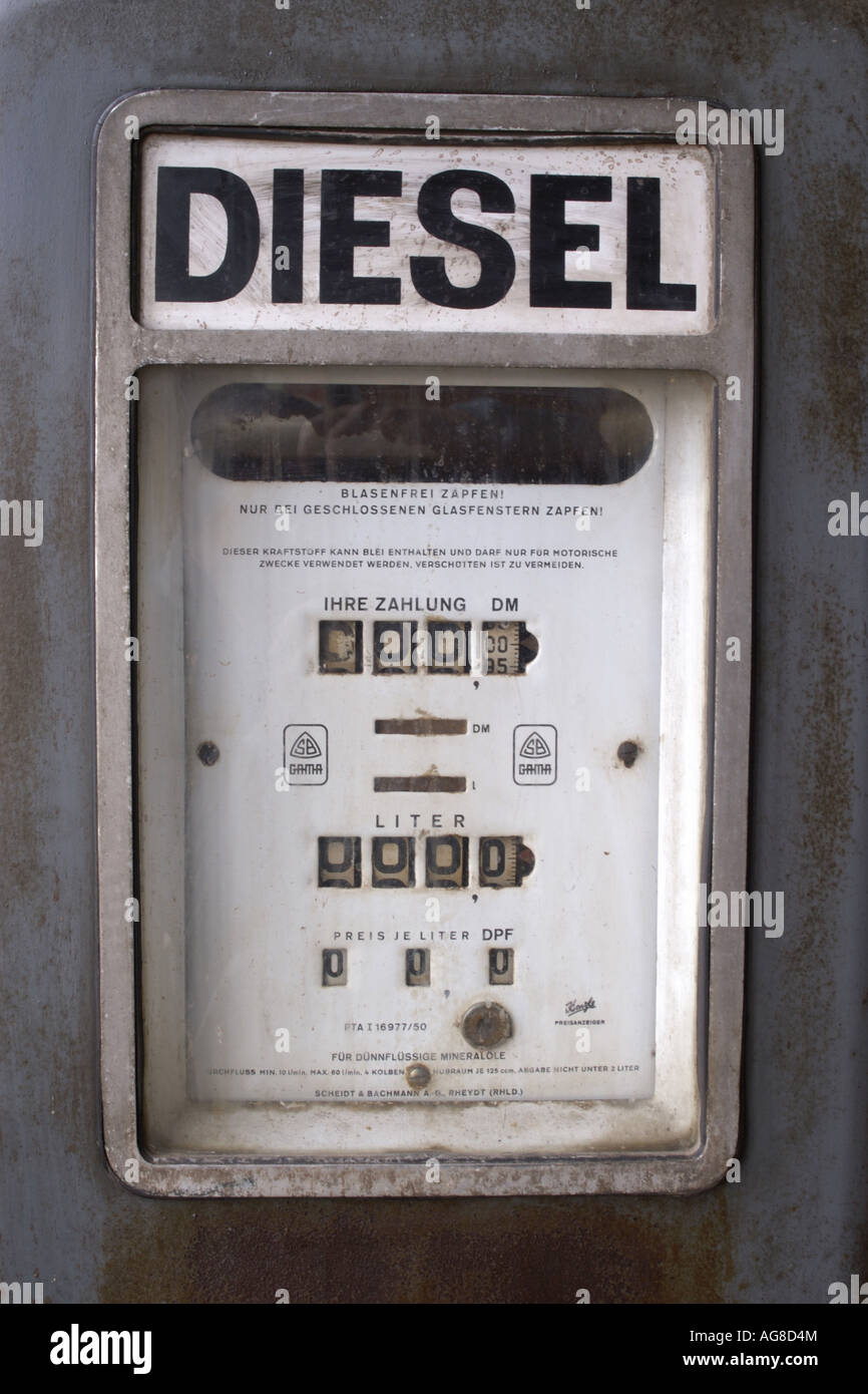 Historical petrol pump hi-res stock photography and images - Alamy