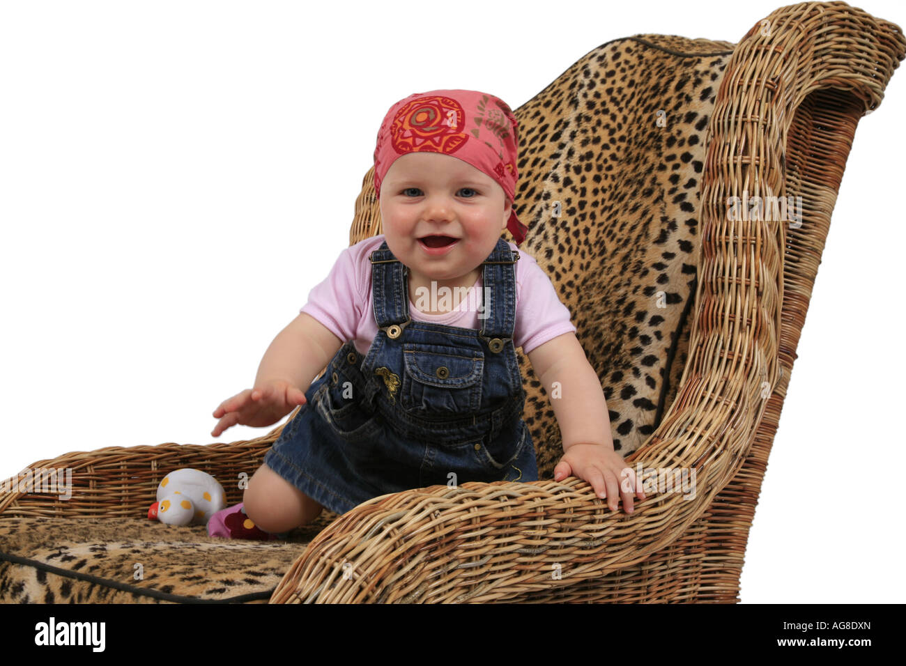 Infant sitting a chair infant sitting a chair hi-res stock photography ...