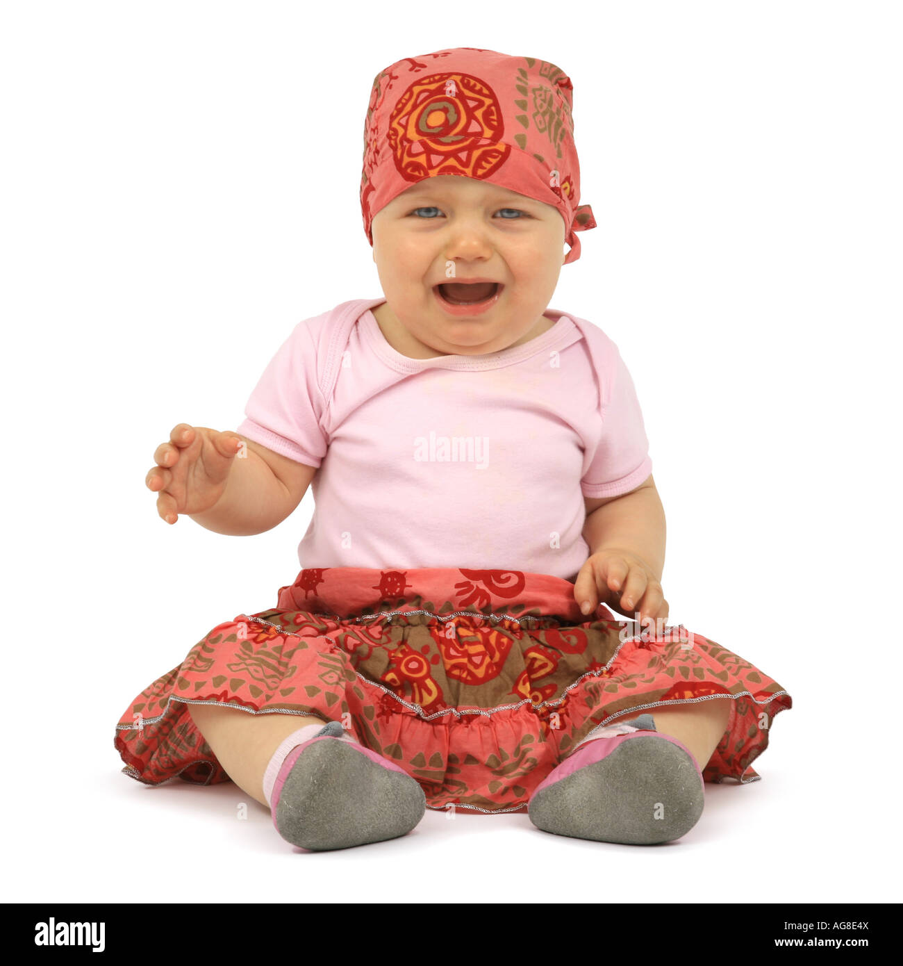 Baby face crying Cut Out Stock Images & Pictures - Alamy