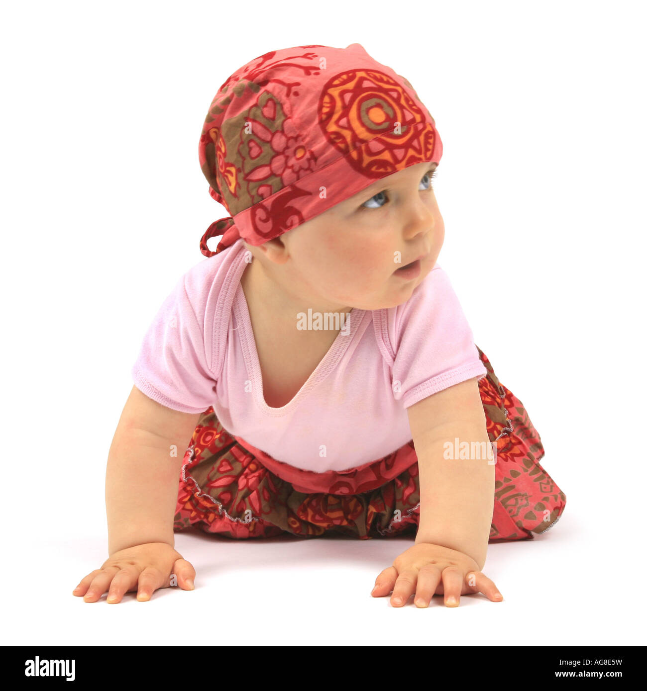 Crawling baby cutout Cut Out Stock Images & Pictures - Alamy