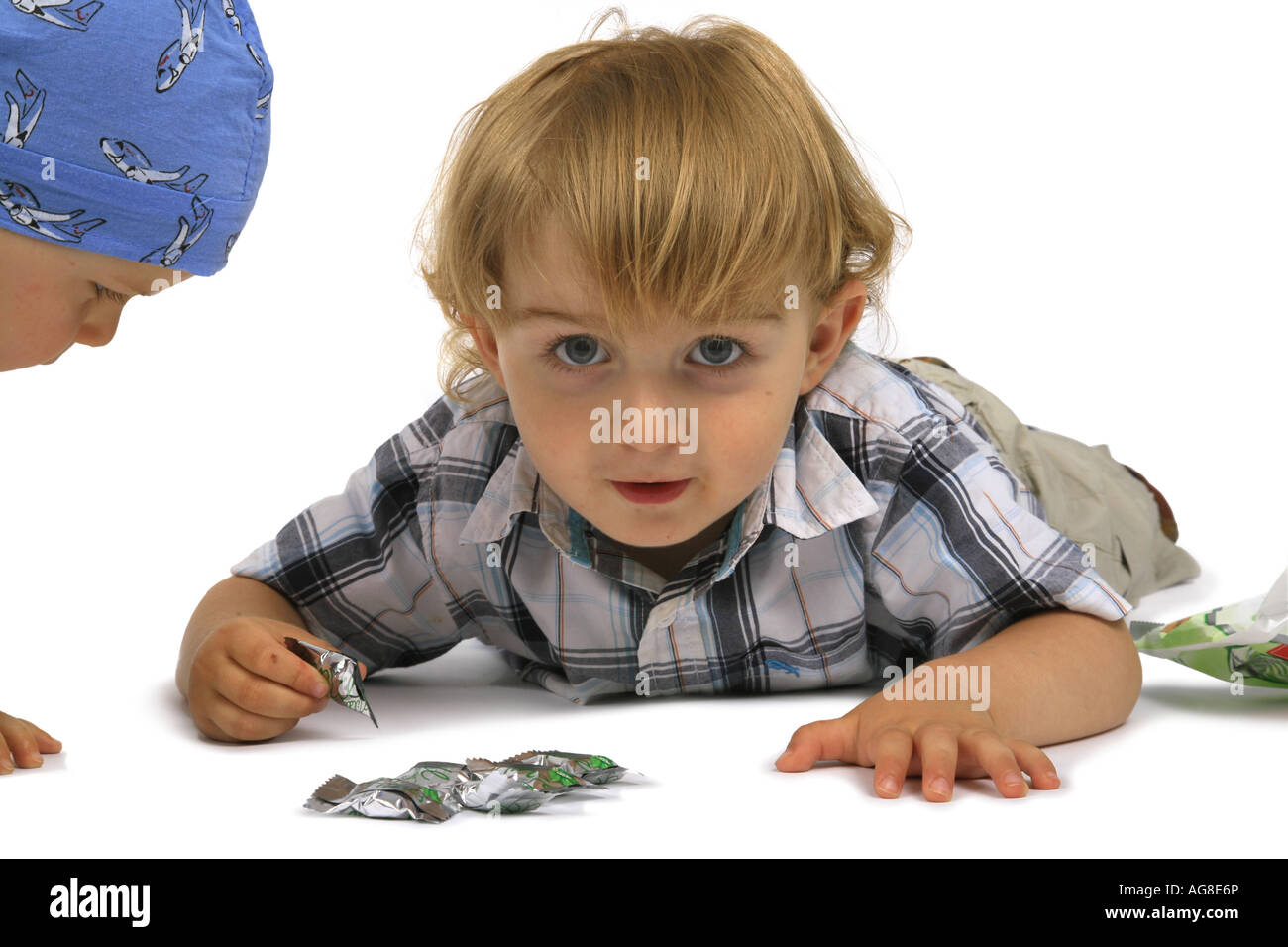 small boy with candy Stock Photo - Alamy