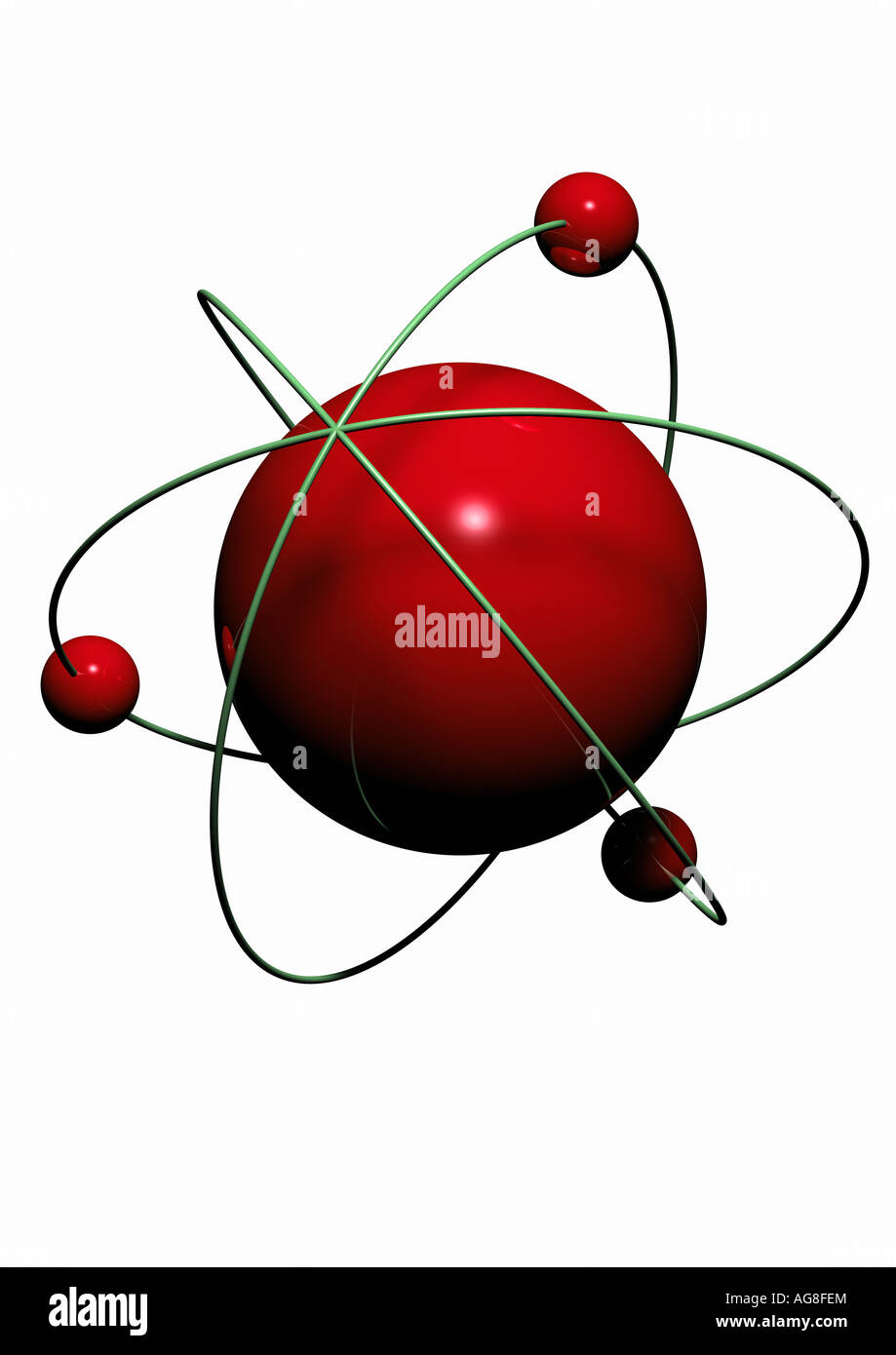 Atom model cutout hi-res stock photography and images - Alamy