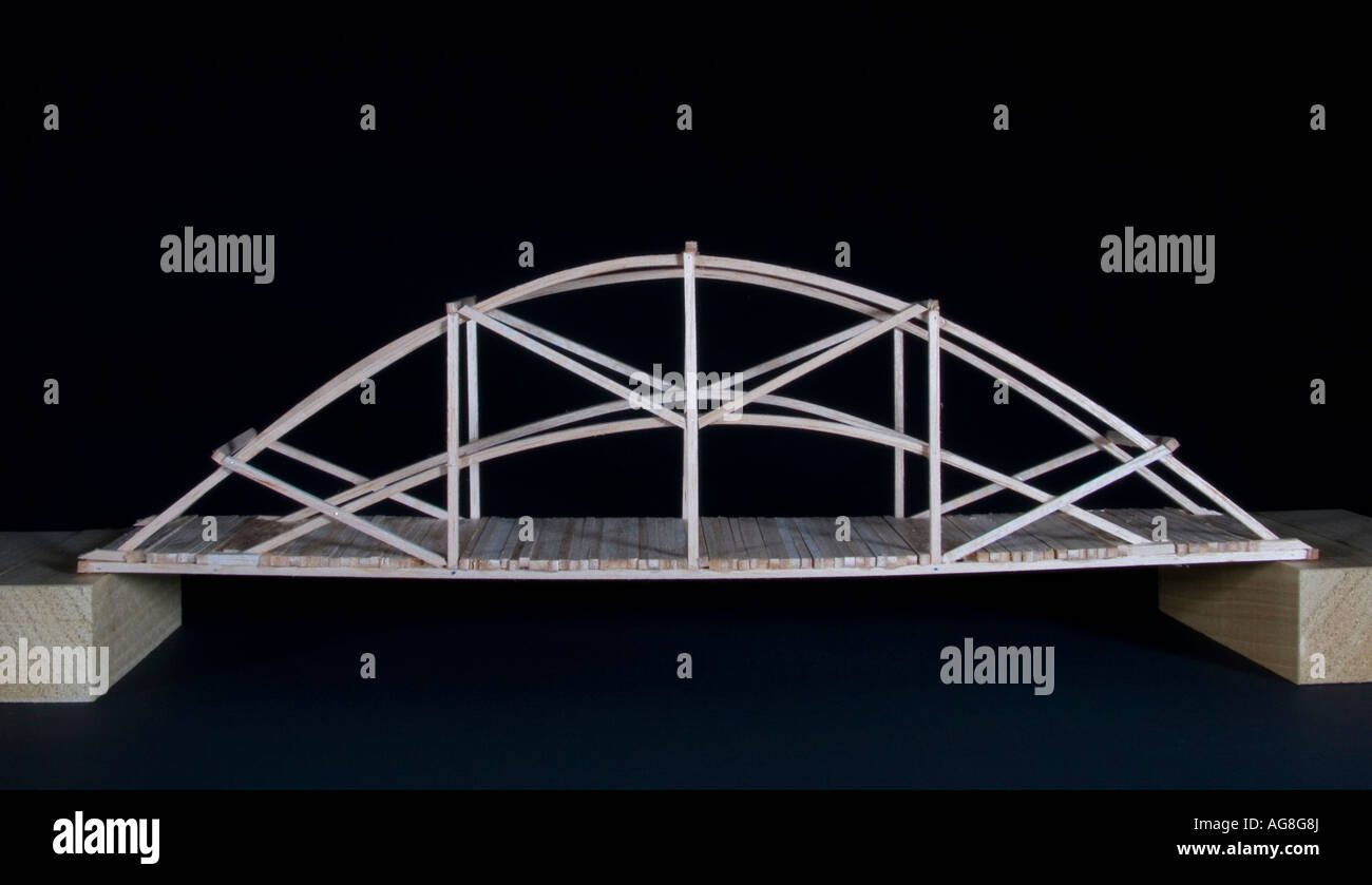 Balsa wood bridge hi-res stock photography and images - Alamy