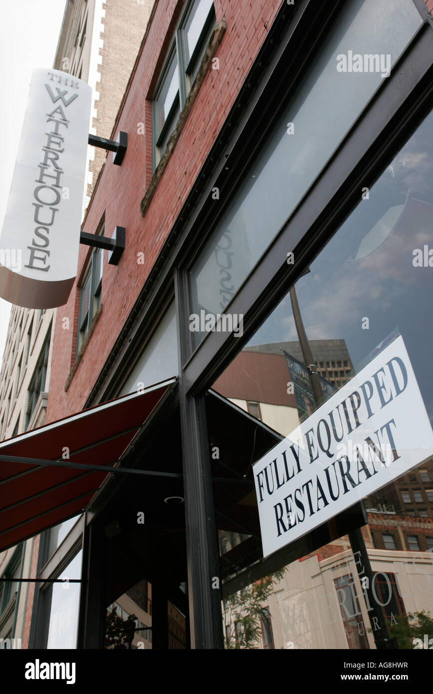 Cleveland Ohio,Prospect Avenue,sign,logo,fully equipped Restaurant for ...