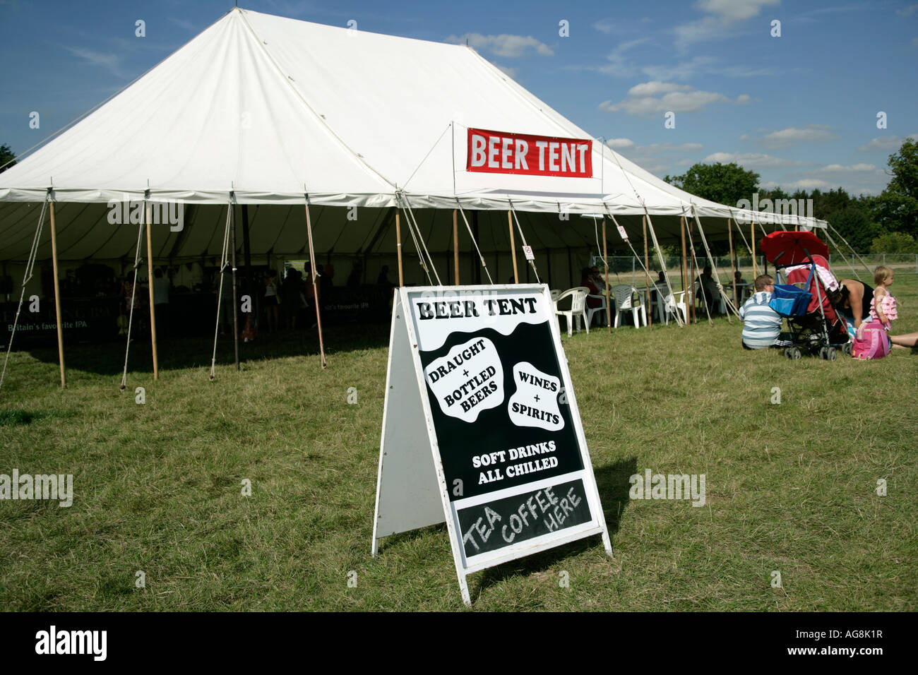 Beer tent hi-res stock photography and images - Alamy
