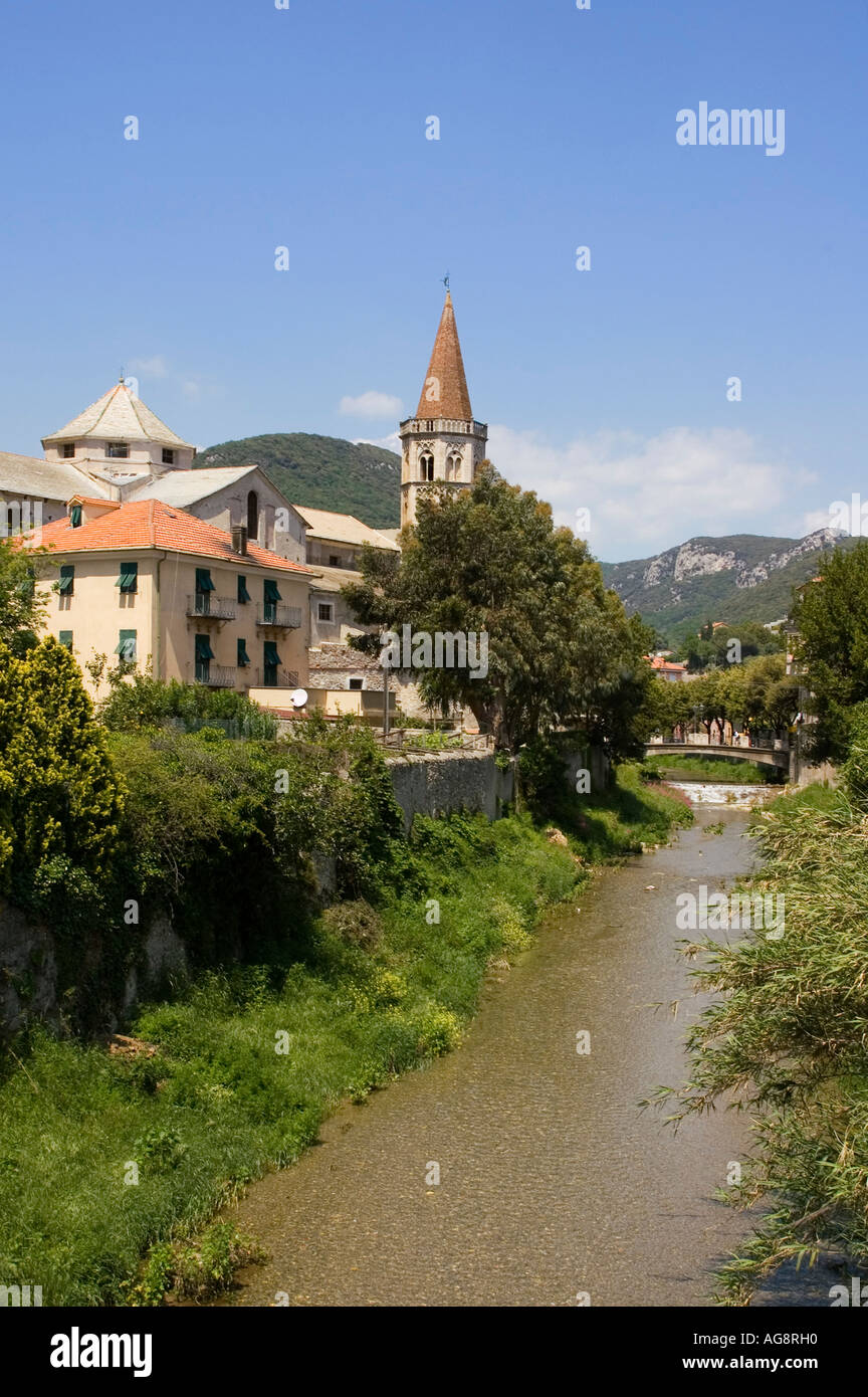 Borgo Ligure near Finale Ligure Riviera di Ponente Liguria Italy Stock ...
